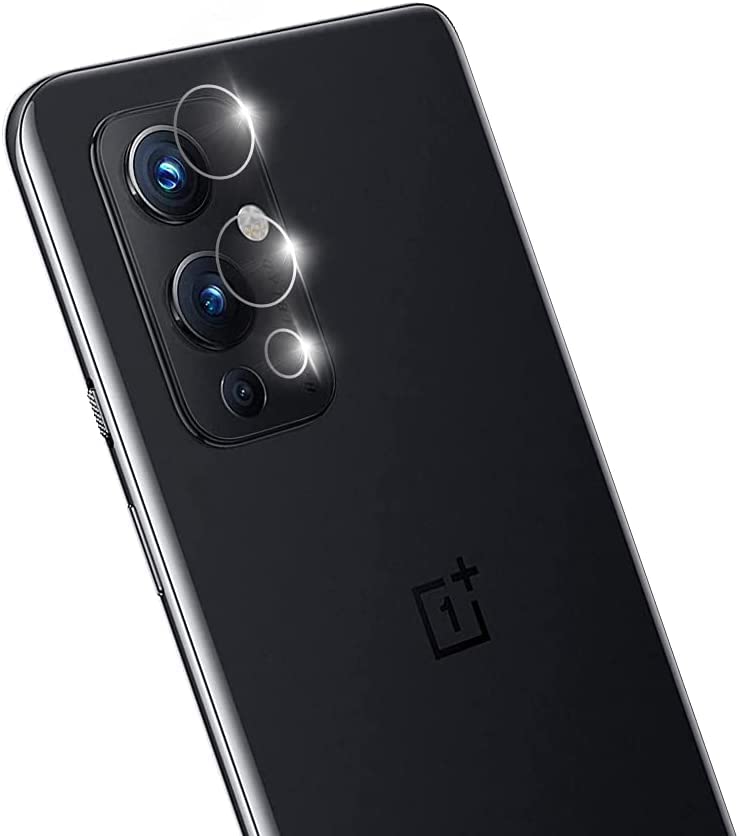 YRMJK 3+3 Compatible OnePlus 9 Screen Protectors + Camera Lens Protectors, 3D Full Coverage 99% HD Clarity 9H Premium Tempered Glass Compatible OnePlus 9