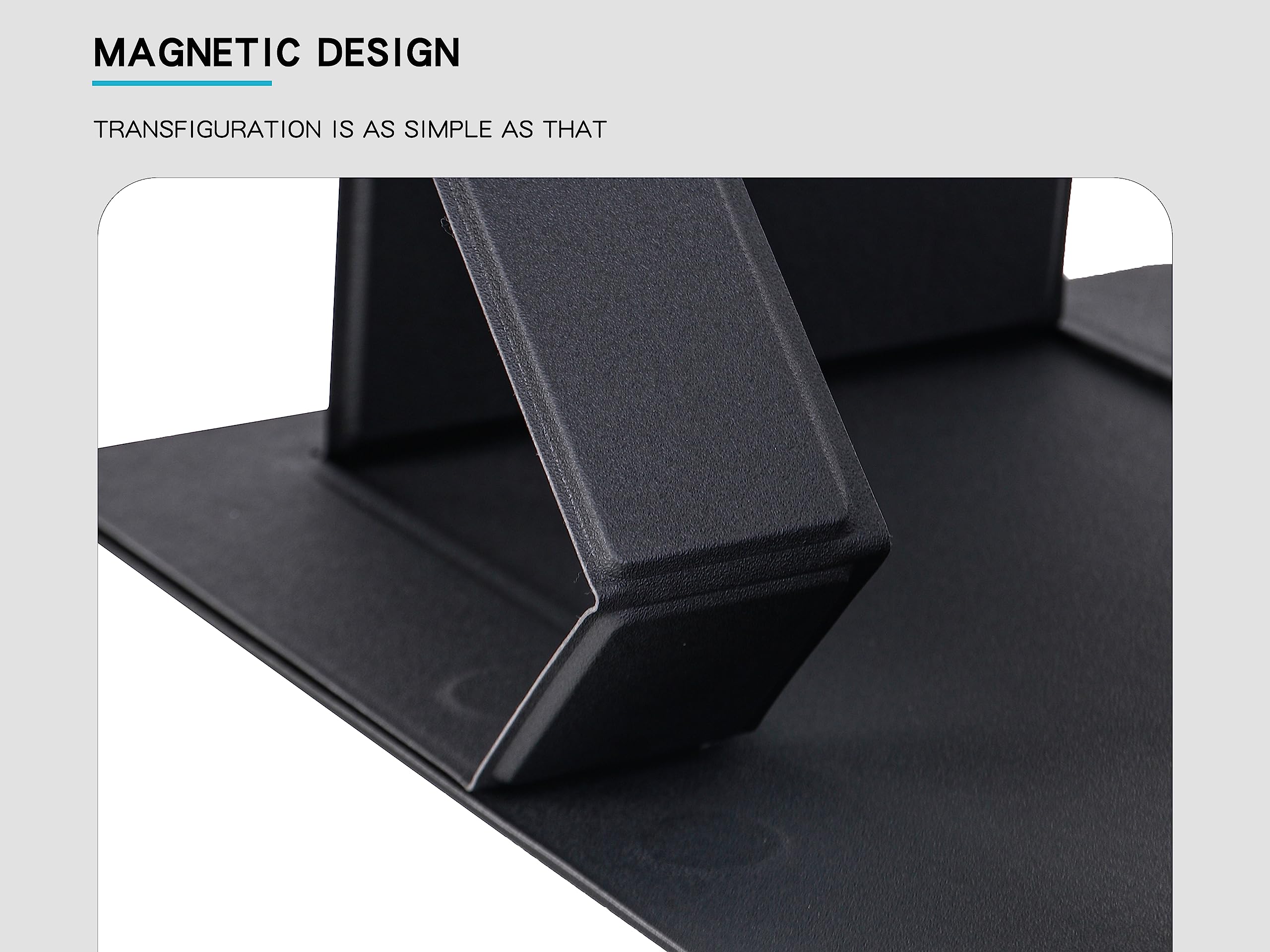 MRJKNRO.KJ Folding Table Desk at Home in The Office and car for Computer Laptop Pad Phone Reading Writing Easy to use Carry and stroage Lightweight (Black, 9.4“X17.7"X8.26")