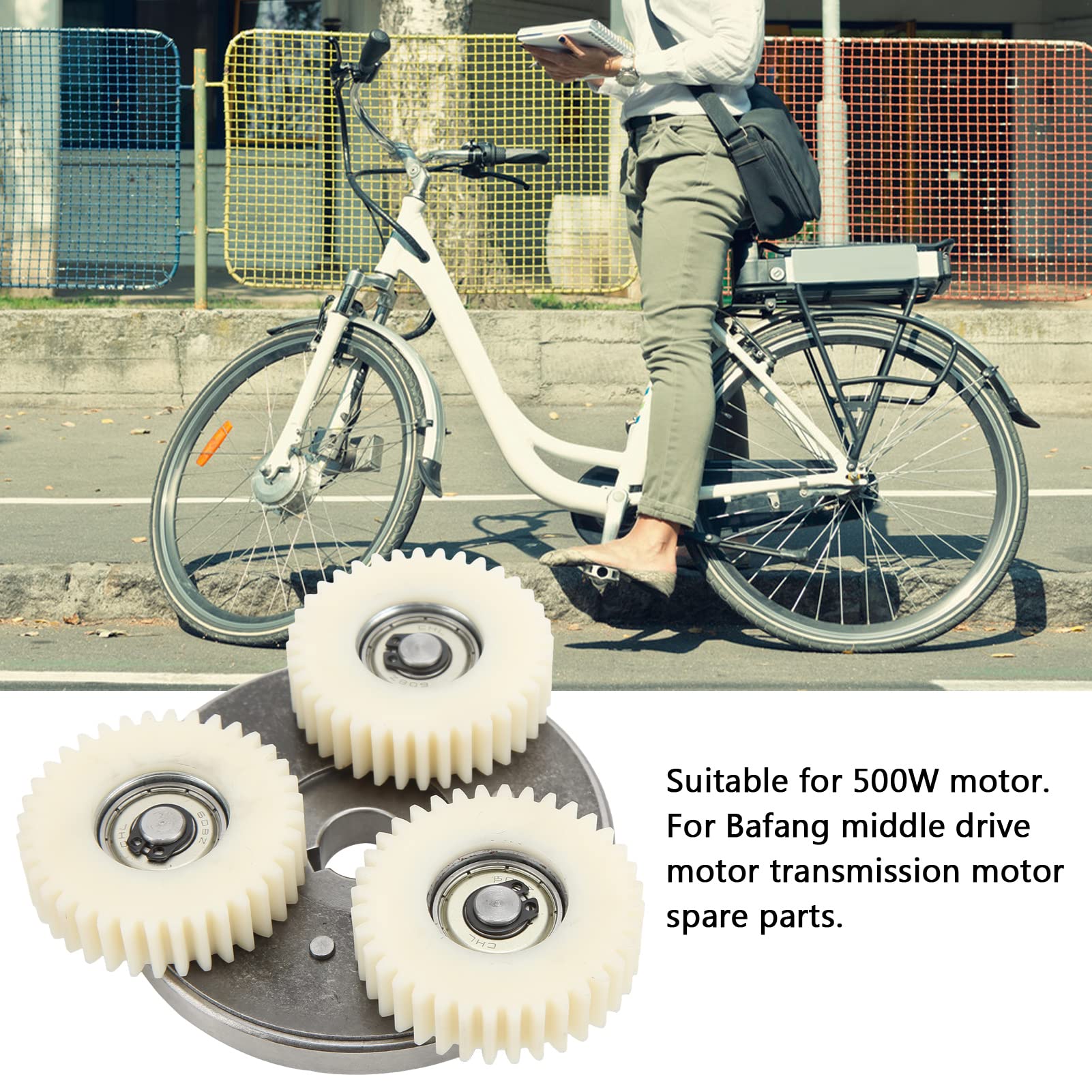 E Motor Gear Kit 36T Planetary Nylon Gears Electric Accessories for Bafang Electric 500W‑750W
