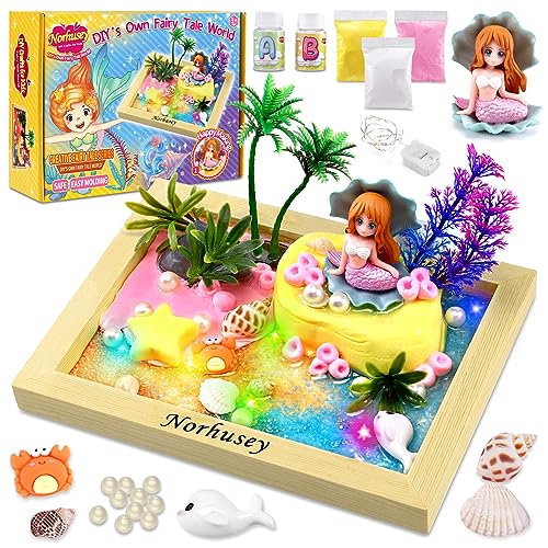 Enchanting Crafts for Girls Ages 4-12: Dive into a Fairy Tale World | Perfect Gifts for Girls Age 4 5 6 7 8 9 10 | Exciting DIY Kits for Kids Ages 6-10 | Ideal Christmas Party and Birthday Gifts