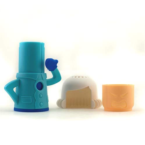 RUITASA Chilly Mama Fridge Odor Absorber, Refrigerator Moisture Absorber & Freshener Holder,Add Baking Soda to Absorb Funky Odors in The Refrigerator(blue)