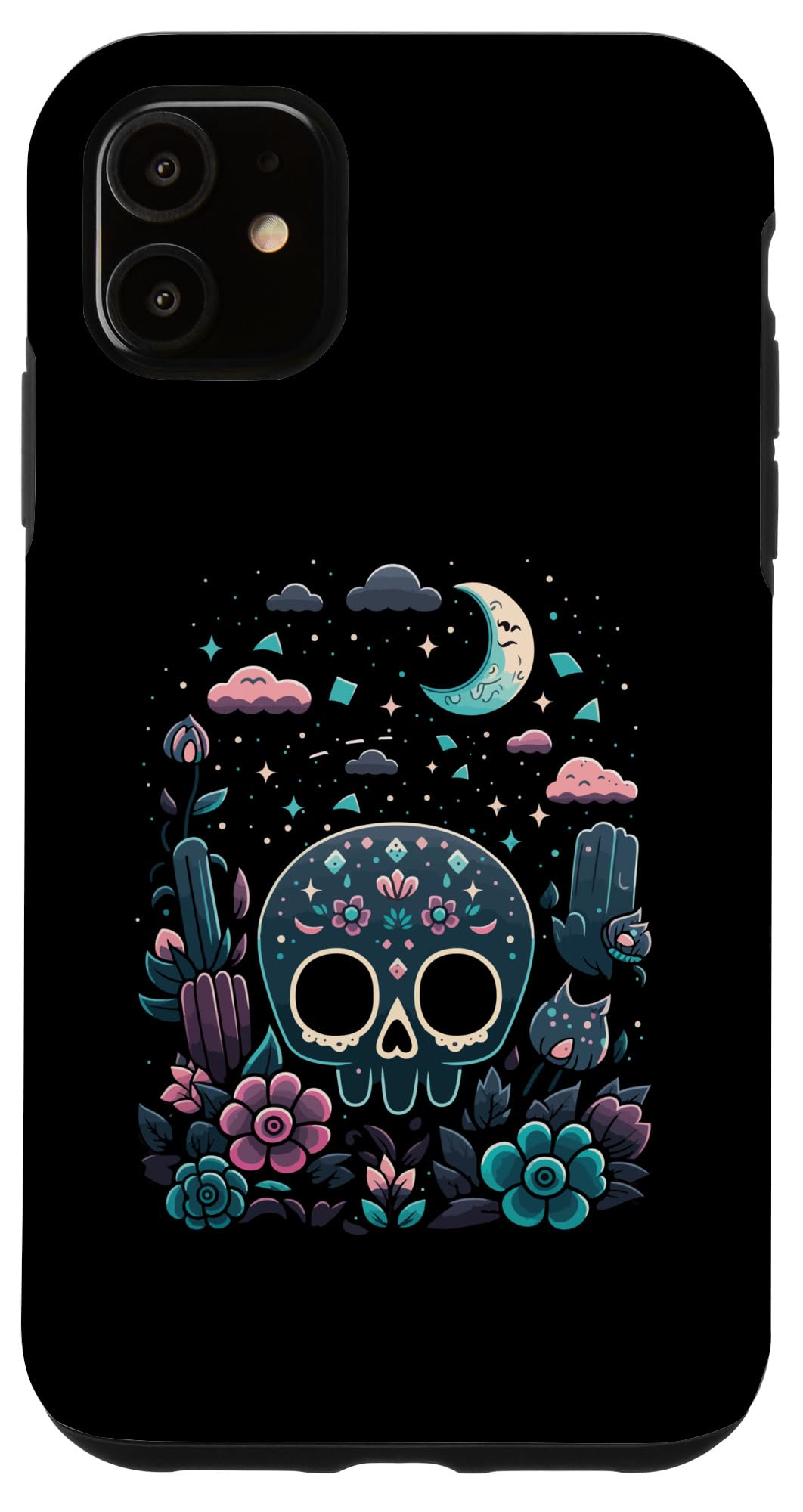 iPhone 11 Pastel Goth Aesthetic Kawaii Creepy Mexican Case