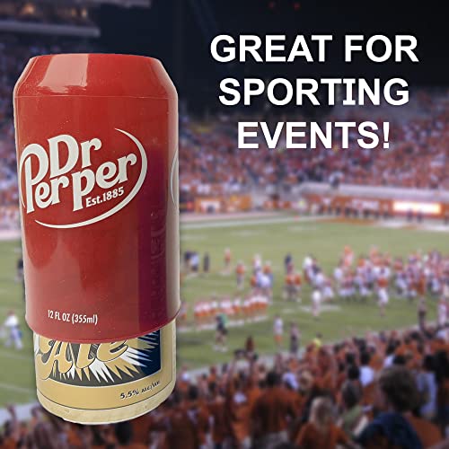 Akkeel Direct Beer Can Covers, Beer Sleeve, Can Cover with Easy On & Off Design - Perfect for Outdoor Parties, Parks, Travel, Beach & Sporting Event β Ultimate Solution to Hide a Beer β Pack of 6