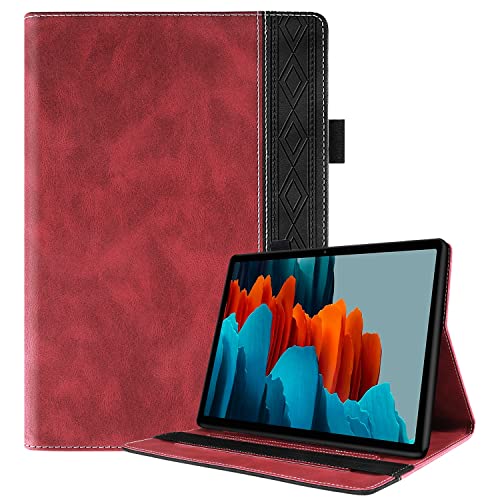 Tablet PC Case Compatible With Samsung Galaxy Tab A8 10.5-Inch 2021 (SM-X200/X205/X207) PU Leather Case Protect Case Adjustable Fixing Strap Bracket Card Slot Shockproof Tablet PC Case Tablet home ( C