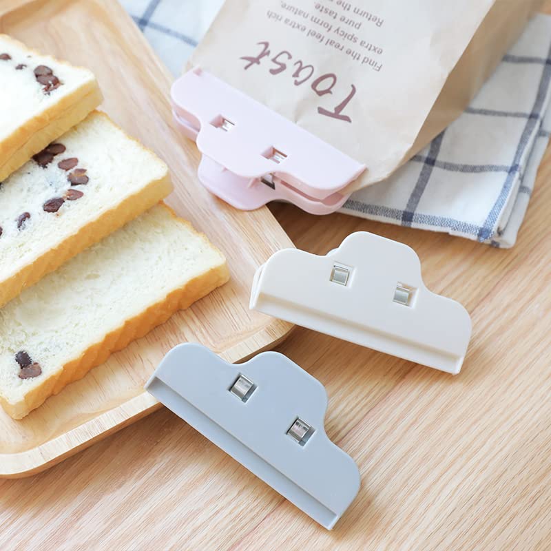 4 Inch 6 Pack Large Clip Snack Bag Clip Coffee Bag Chip Bag Clip Food Bag Clips Plastic Heavy Seal Clip