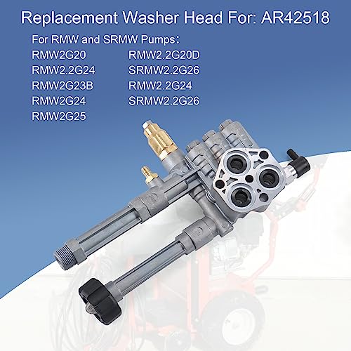 AR42518 Complete Pump Head Assy for RMW and SRMW Pumps-RMW2G20 RMW2.2G24 RMW2G23B RMW2G24 RMW2G25 RMW2.2G20D SRMW2.2G26 RMW2.2G24 and SRMW2.2G26