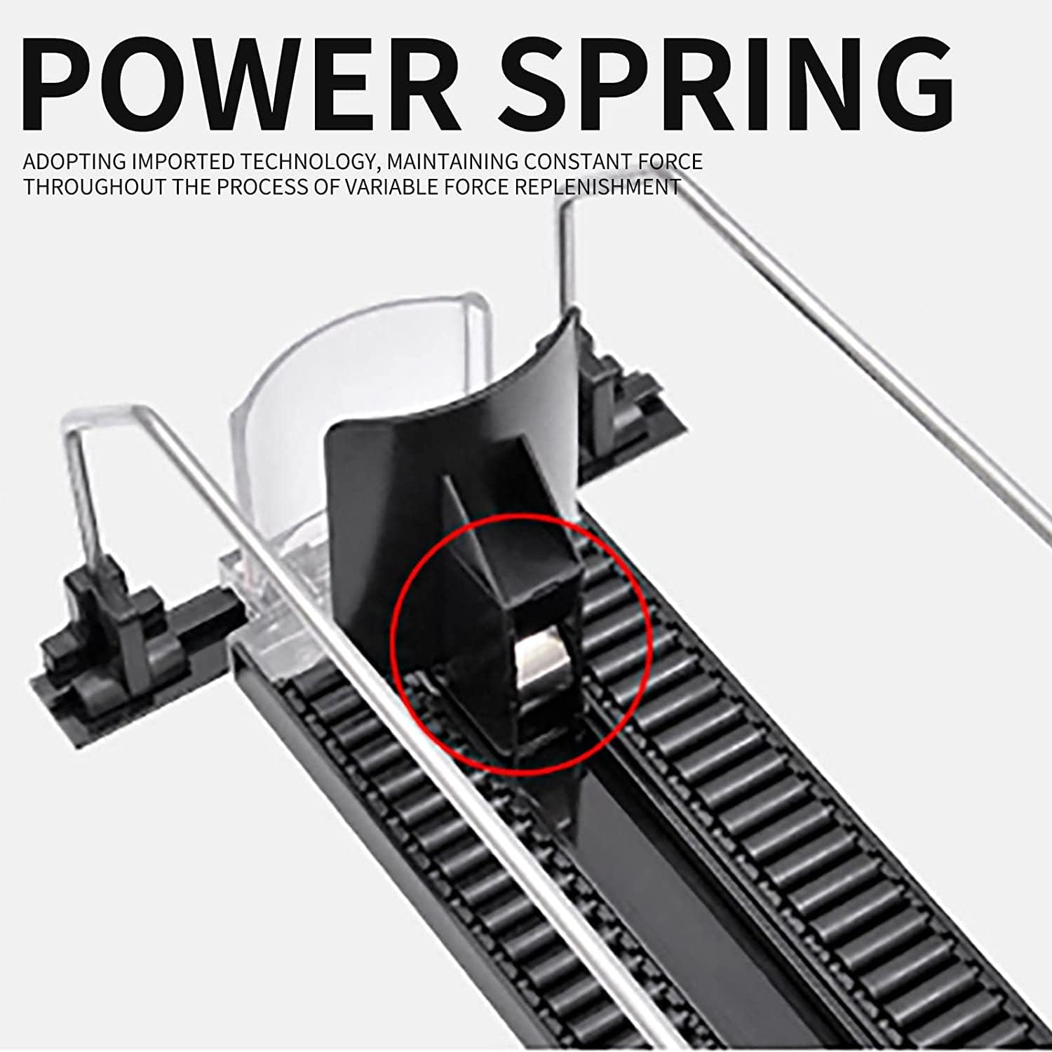 Supermarket Freezer Beverage Pusher, Freezer Beverage Holder, Automatic Beverage Pusher and Puller, Beverage Pusher