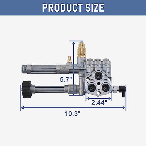 AR42518 Complete Pump Head Assy for RMW and SRMW Pumps-RMW2G20 RMW2.2G24 RMW2G23B RMW2G24 RMW2G25 RMW2.2G20D SRMW2.2G26 RMW2.2G24 and SRMW2.2G26