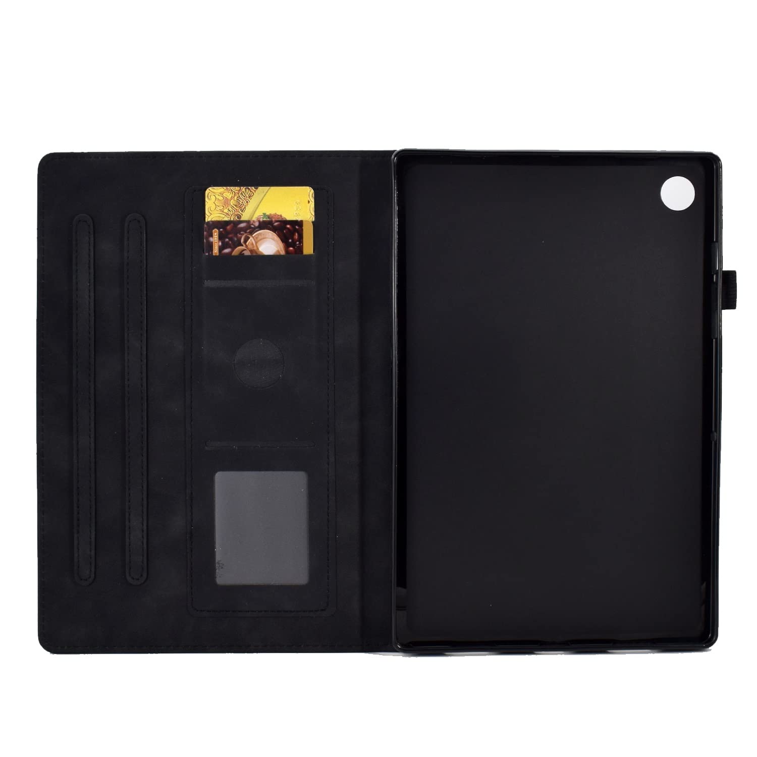 Tablet PC Case Compatible with Samsung Galaxy Tab A8 10.5inch X200/X205 Case (2021),Premium Leather Case Slim Folding Stand Folio Cover Protective Cover with Card Slot/Auto Sleep Wake Tablet home ( Co