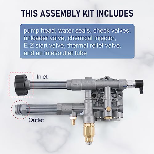 AR42518 Complete Pump Head Assy for RMW and SRMW Pumps-RMW2G20 RMW2.2G24 RMW2G23B RMW2G24 RMW2G25 RMW2.2G20D SRMW2.2G26 RMW2.2G24 and SRMW2.2G26
