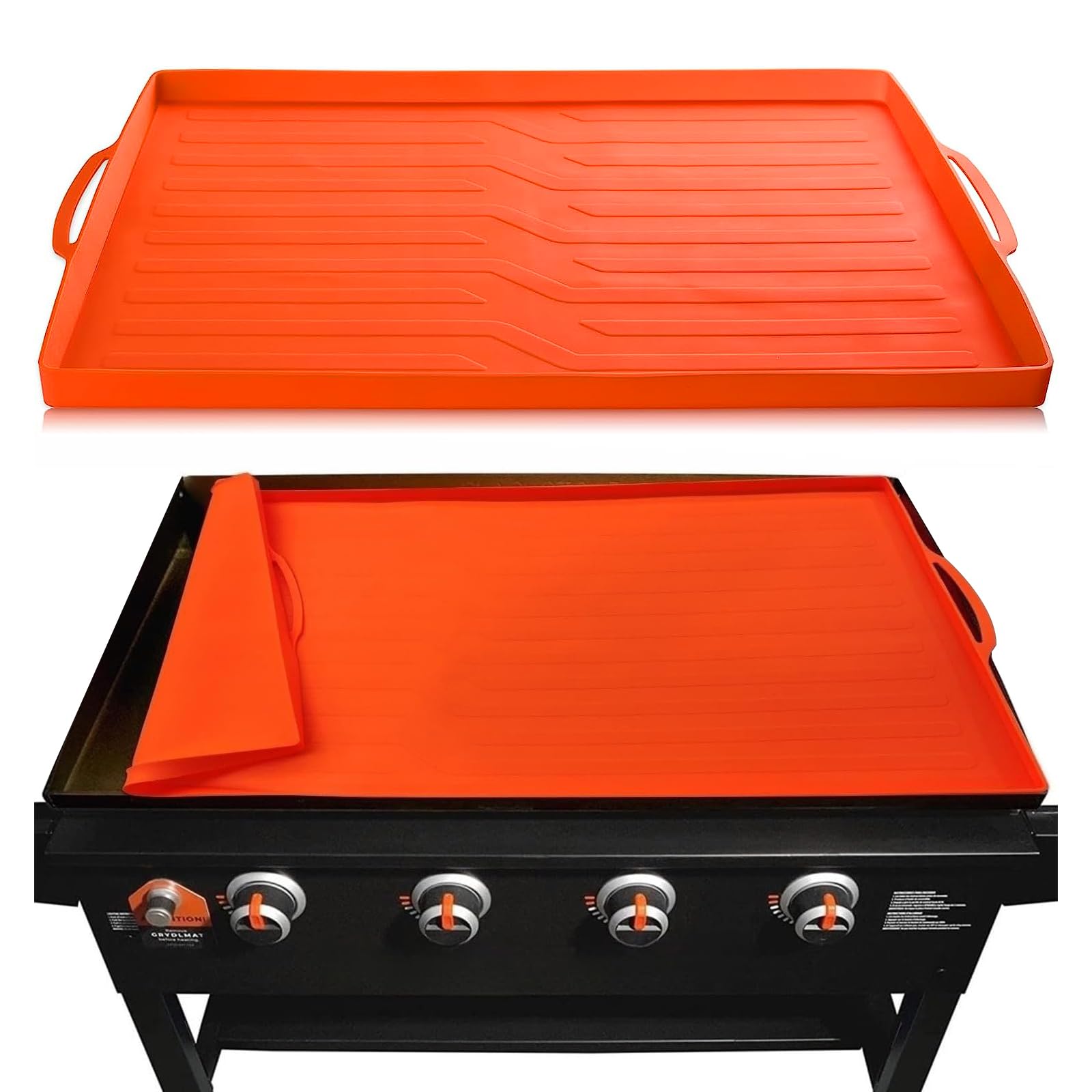 Silicone Griddle Mat for Blackstone 36 Inch Griddle, Heavy Duty Food Grade Silicone Mat, Protect Griddle from Rodents, Insects, Debris, and Rust, All Season Cooking Protective Cover