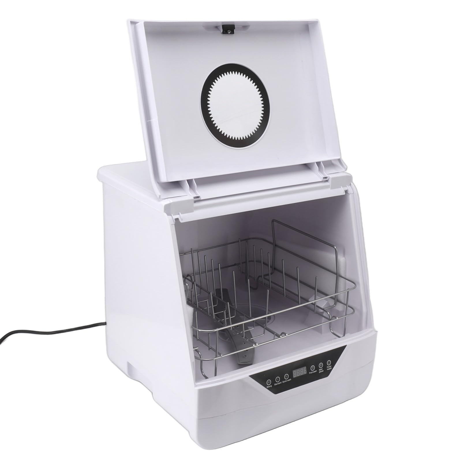 Countertop Dishwasher Mini, Countertop Dishwashers 800W Automatic Proof Portable Mini Dishwasher Compact Dishwasher for Small Apartments Dorms Offices RV (US Plug 110V)