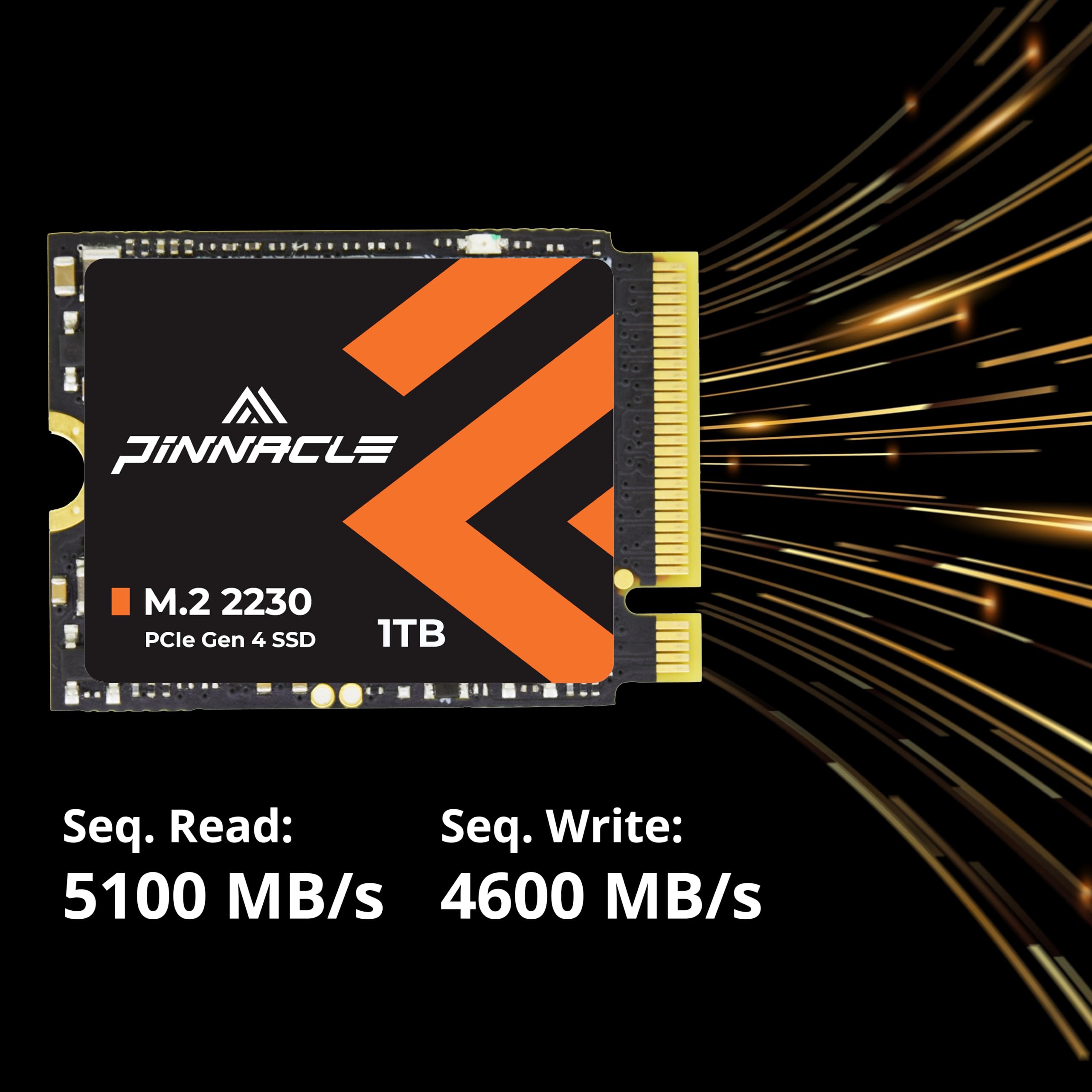 Timetec 1TB M.2 2230 SSD NVMe PCIe Gen4x4 Read Up to 5,100 MB/s Compatible with Steam Deck, ASUS ROG Ally, Microsoft Surface pro 9/ pro 8/pro 7+/pro X/laptop3/laptop4/laptop go/book3, Mini PCs