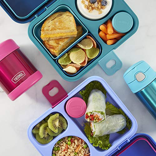 THERMOS Kids Freestyle Kit Purple Food Storage System, 8 piece set