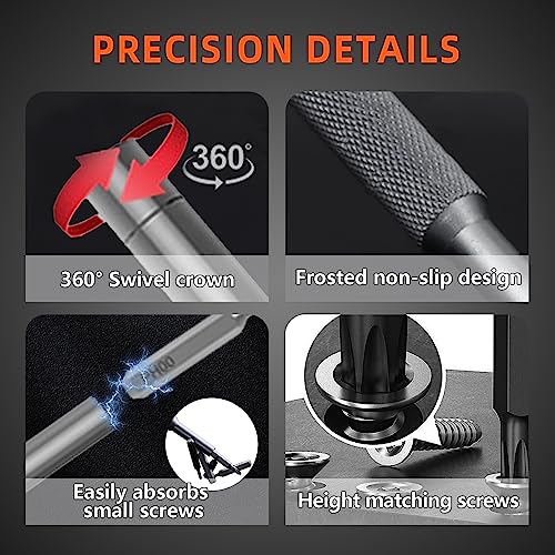 Screwdriver Set 50 in 1 Small Screwdriver Set With Case, Micro Screwdriver Set - Repair Kit for Computer, I Phone, Macbook, PS4, PS5, Xbox Controller Repair Kit