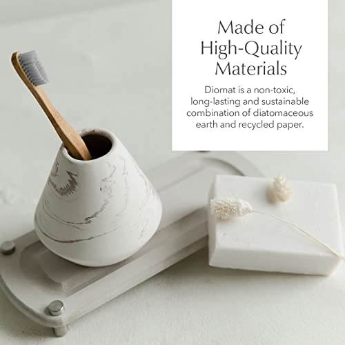 Dorai Home Sink Caddy β Dries Instantly and Prevents Moisture Buildup β Stainless Steel Feet with Rubber Bottom β Functional Design Created for The Modern Home β Sandstone