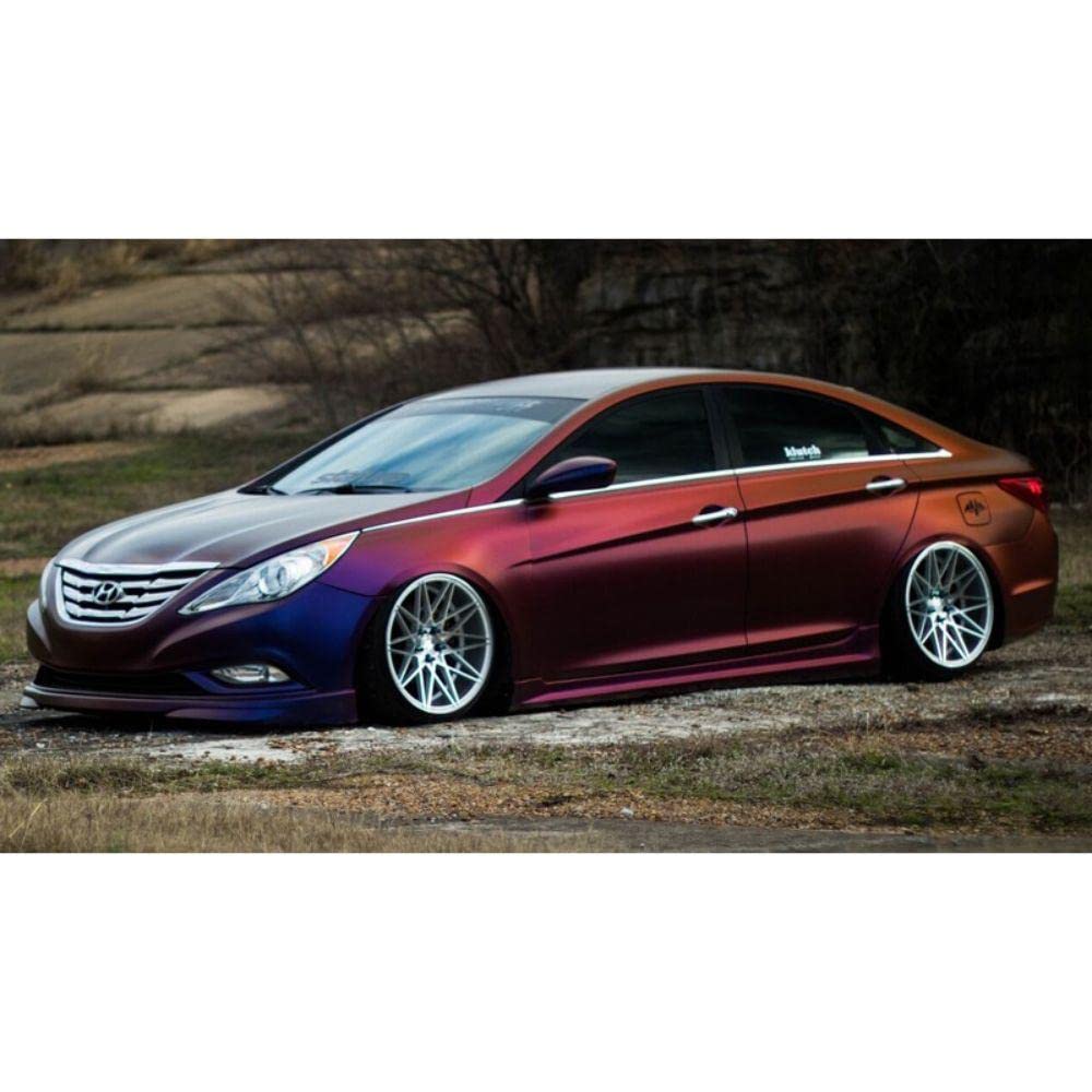 Avery Car Wrap Roll SW900 Colorflow Satin Roaring Thunder | 551-S | (Sample 3in x 5in) | Automotive Vinyl Wrap for Cars - Car Interior Wrap & Exterior