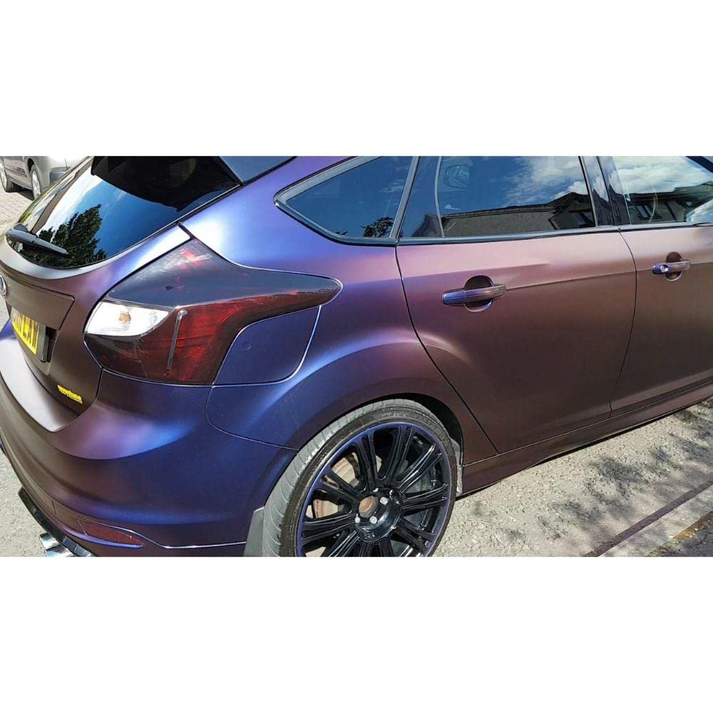 Avery Car Wrap Roll SW900 Colorflow Satin Roaring Thunder | 551-S | (Sample 3in x 5in) | Automotive Vinyl Wrap for Cars - Car Interior Wrap & Exterior