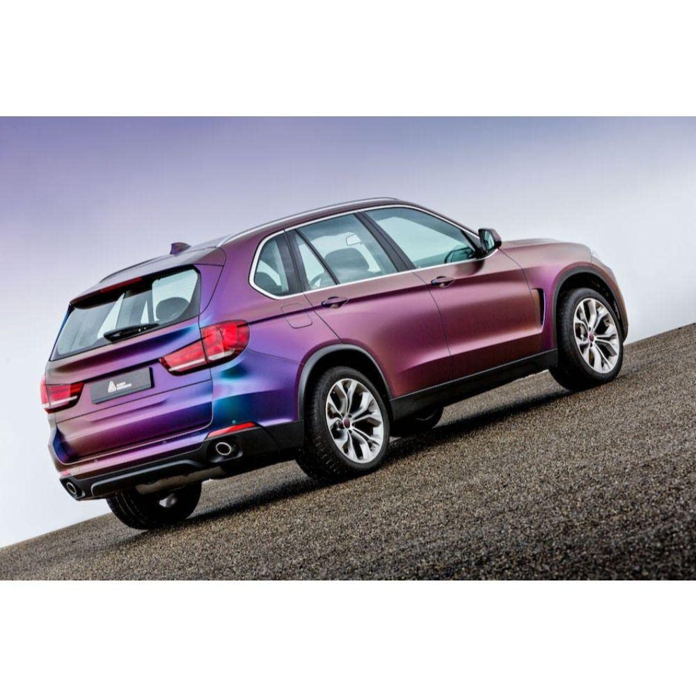 Avery Car Wrap Roll SW900 Colorflow Satin Roaring Thunder | 551-S | (Sample 3in x 5in) | Automotive Vinyl Wrap for Cars - Car Interior Wrap & Exterior