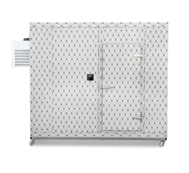 Kolice Commercial Portable Cold Room Freezer Room Fruit Keep Fresh Refrigerators-4 Wheels Included,15 Cubic Meters,Temperature:-8℉, Size:138"x79"x98",All-In-One Design