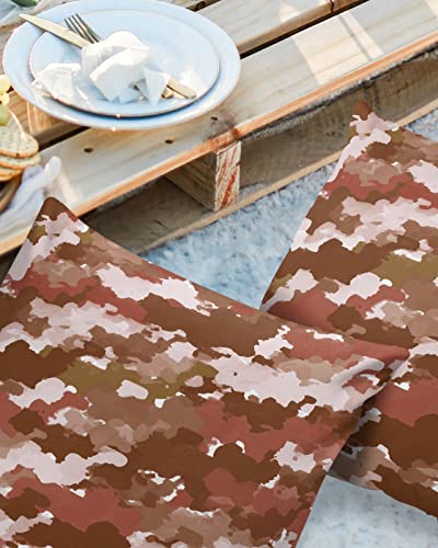 Meet 1998 Throw Pillow Covers 16x16 - Set of 2 Waterproof Pillow Cushion Cases,Camouflage Netting Camo Pillowcases Decorative Outdoor Pillow Cover for Sofa Couch Bedroom