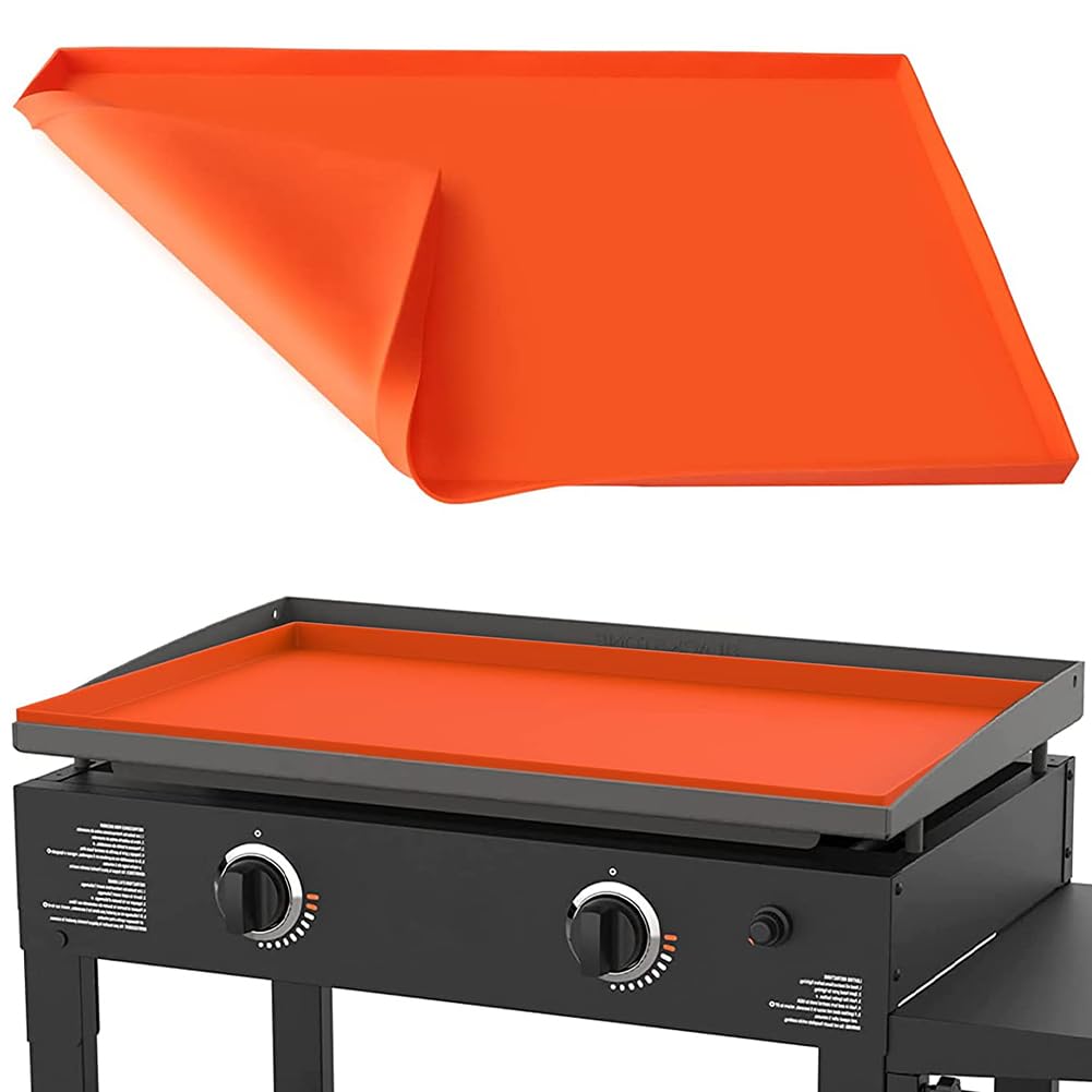 28" Silicone Griddle Mat for Blackstone 28in Griddle (Does not fit 28XL/Pro), Heavy-Duty Food Grade Silicone Grill Mat Blackstone Griddle Top Cover Keeps Flat Top Clean and Critter Free & Rust-Free