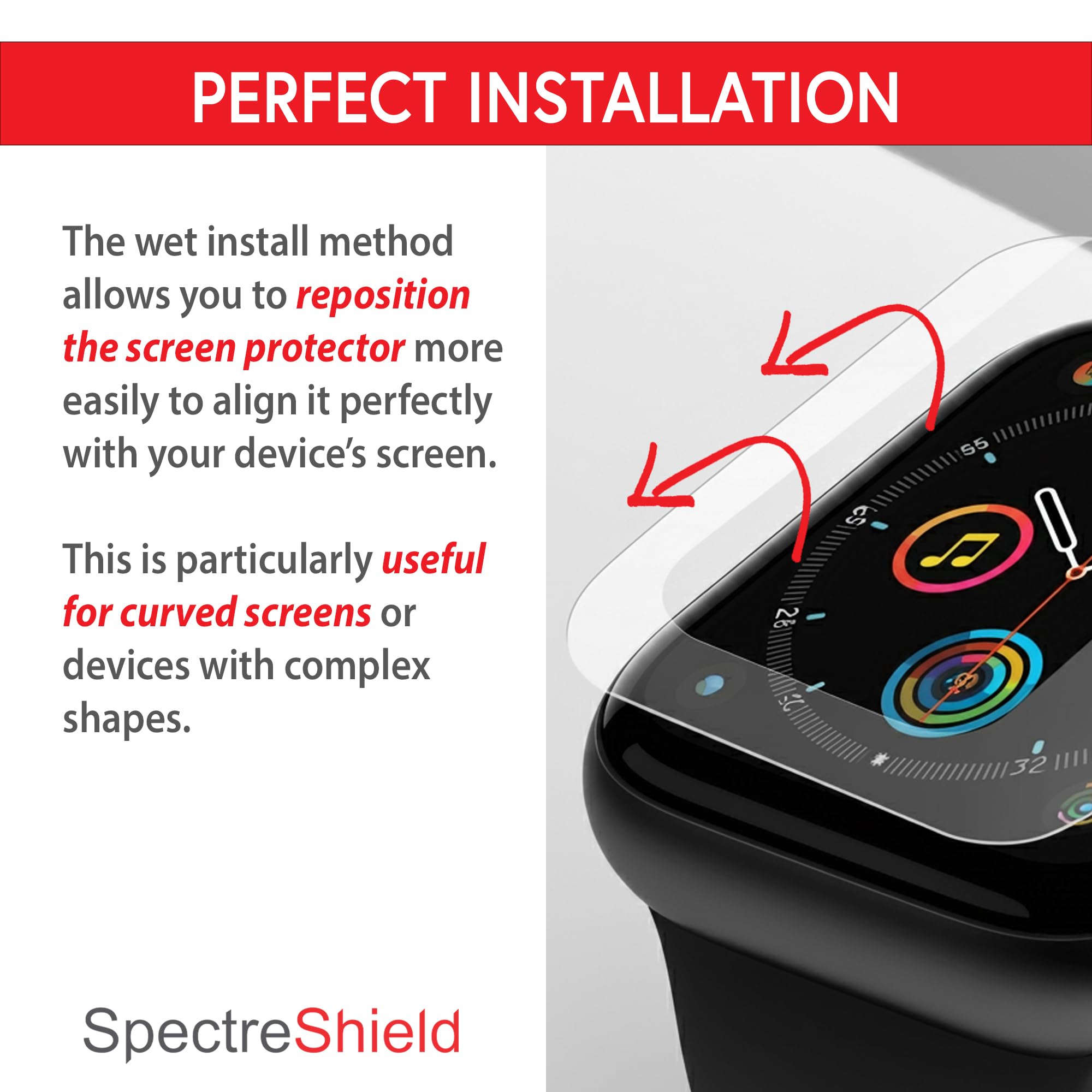Spectre Shield (2-Pack) Screen Protector for OnePlus 11 Screen Protector [Flexible Clear Film] Case Friendly Accessories