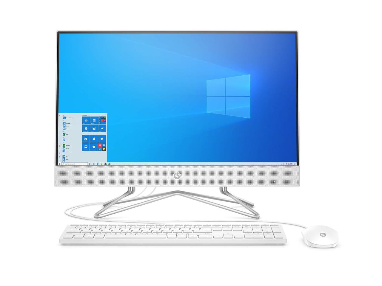 HP Pavilion 24-cb1256 23.8" FHD Touchscreen All-in-One AMD Ryzen 5 5625U 2.3GHz 8GB RAM 256GB SSD Windows 11 Home (Renewed)
