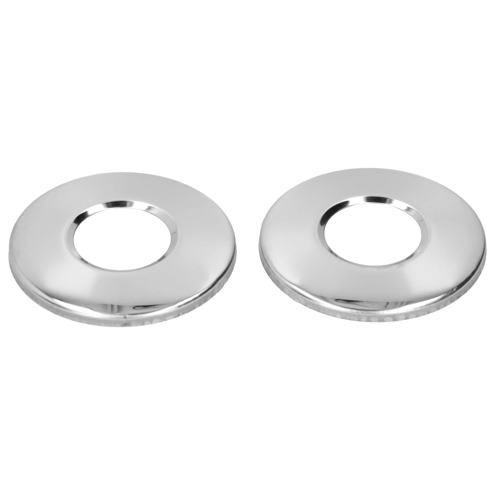 2 PCS Pool Ladder Escutcheon Plates,Pool Ladders & Pool Handrail Covers,Stainless Steel Pool Ladder Rings Fits for 1.5" Inner Diameter Tubing Pool Handrail