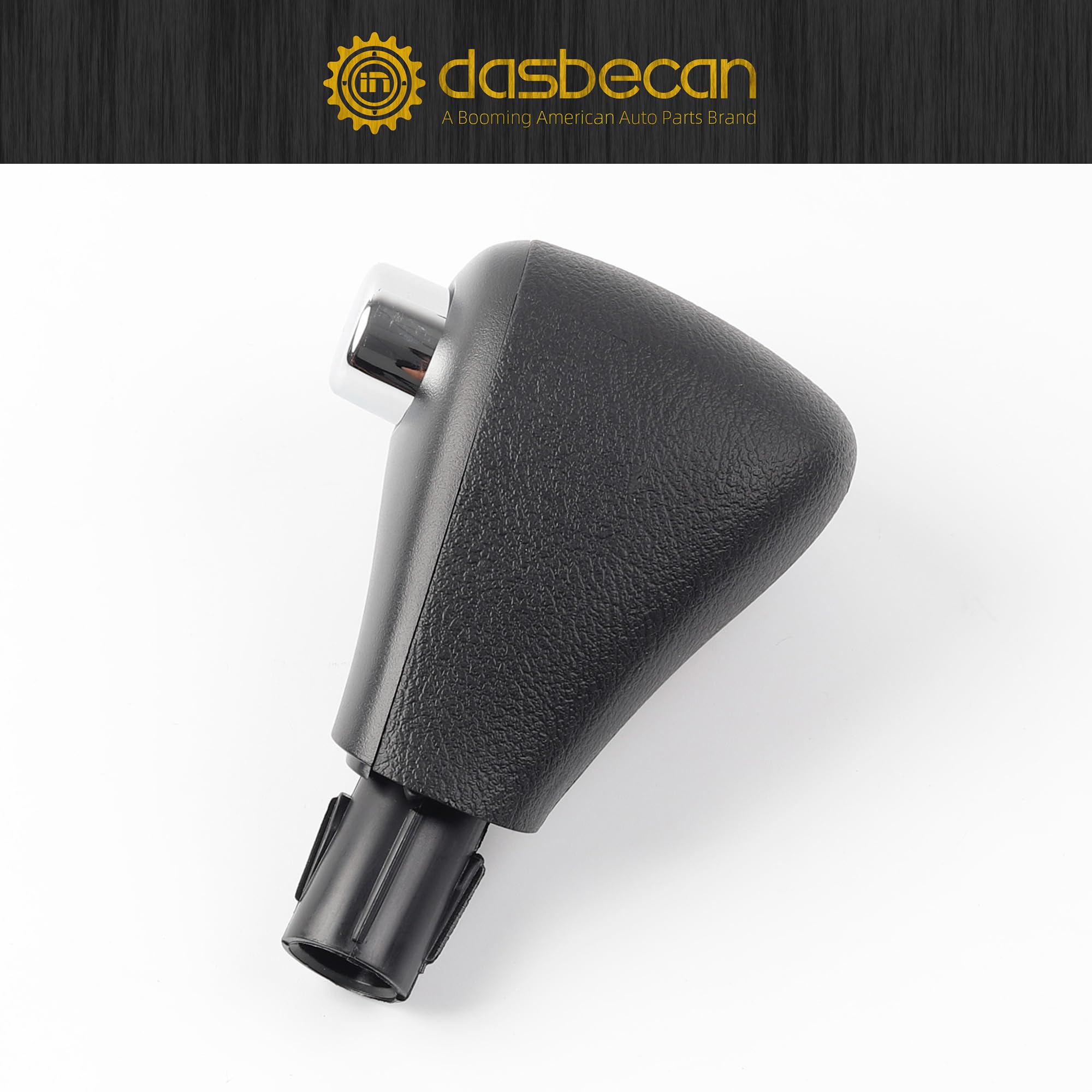 Dasbecan Gear Shifter Knob Compatible with Honda Accord 2003-2006 Automatic Shift Handle Replaces 54131-SDA-A51