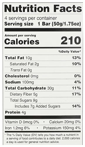 Dave's Killer Bread Organic Snack Bar, Trail Mix Crumble, 19g Whole Grains, No Artificial Ingredients or Preservatives, Kosher, USDA Certified Organic, Non-GMO, 4 Count, 7 Ounce (Pack of 6)