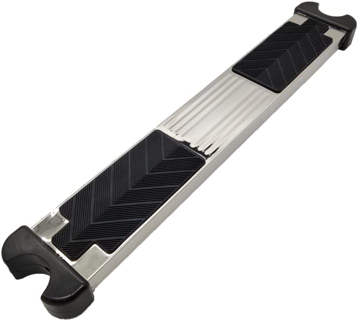 Poolzilla 3 Pack Pool Ladder Replacement Step, Stainless Steel Treaded Design, 18.35" x 1.7"