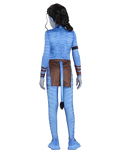 Spirit Halloween Avatar The Way of Water Kids Jake Sully Costume - S | Officially Licensed | Couples Costumes