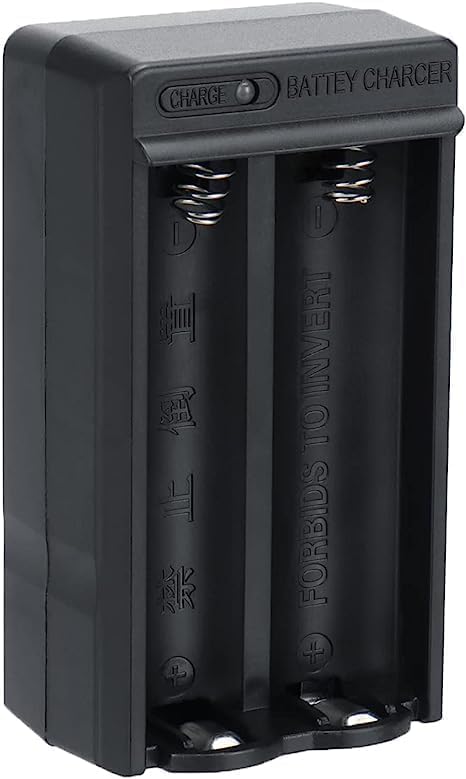 2Pcs 18650 Rechargeable Battery With 18650 Rechargeable Battery Charger,Universal Charger for 18650 Rechargeable Battery (2Pcs Battery+Charger)