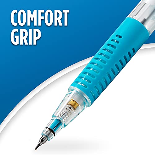 Paper Mate Clearpoint Break-Resistant Mechanical Pencils, HB #2 Lead (0.7mm), Assorted Barrel Colors, 4 Count