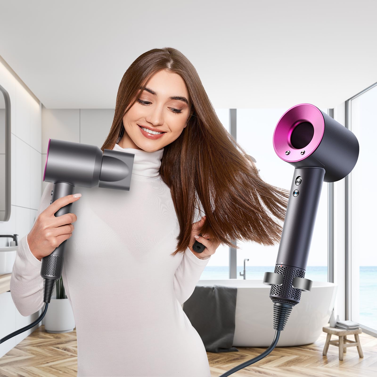 Filter Cleaning Brush Compatible with Dyson HD01 HD02 HD03 HD04 HD08 Hair Blow Dryer, Filter Cleaning Brush for Dyson Hair Dryer