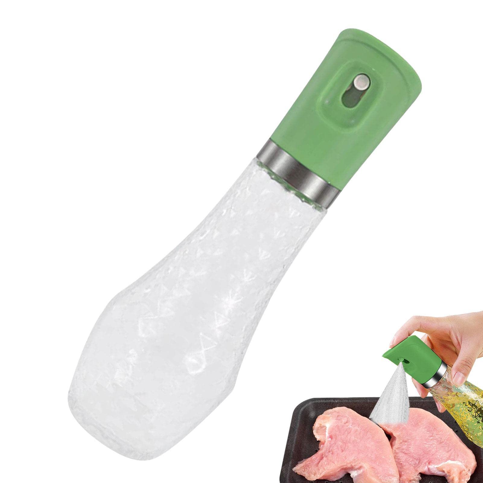 ZUREGO Oil Sprayer - 260ml Glass Olive Oil Sprayer Mister - Oil Sprayer for Cooking, Olive Oil Spray Bottle, Kitchen Gadgets Accessories for Air Fryer, Frying Cle-us