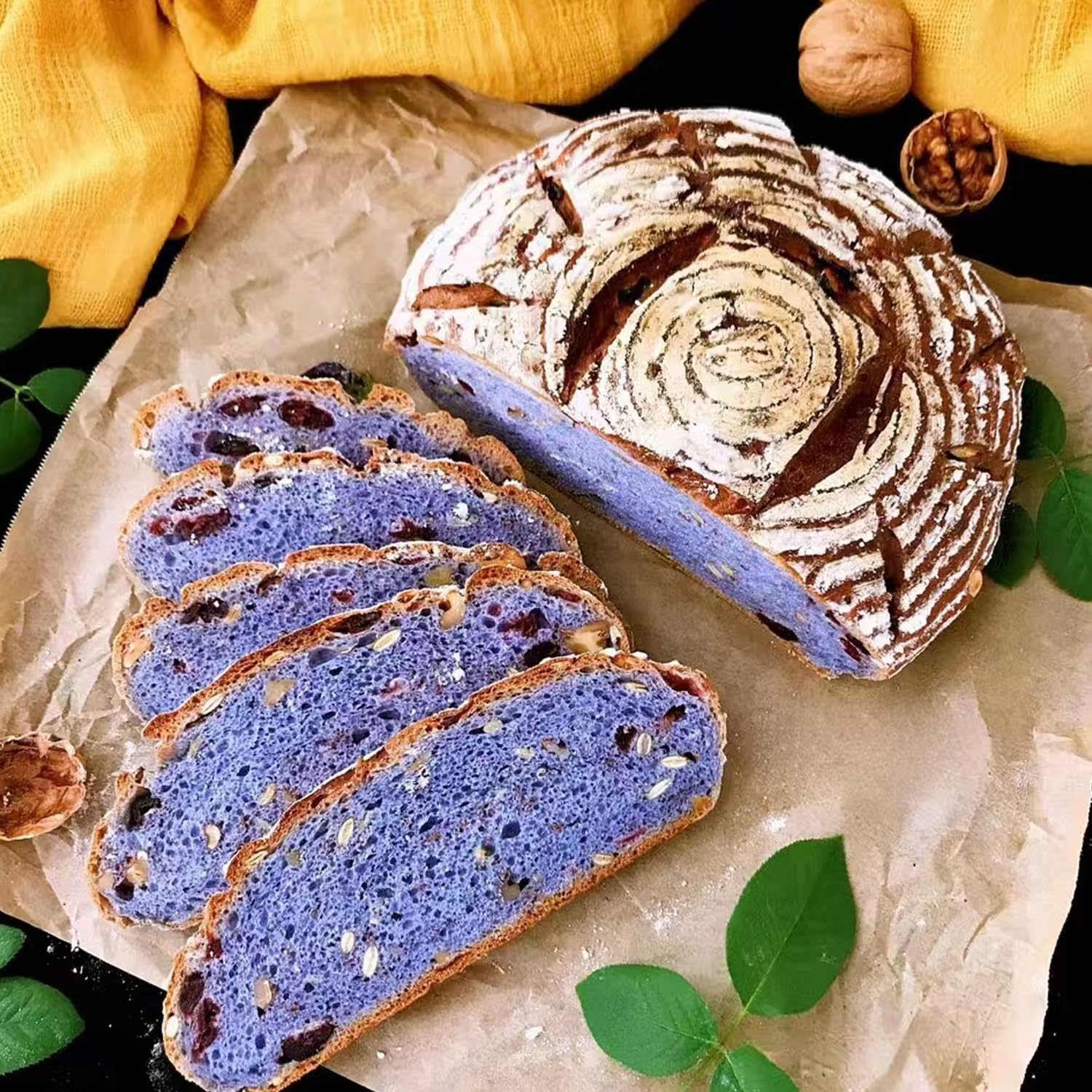 Butterfly Pea Flower Powder 4oz | Natural Blue Food Coloring for Drinks, Baking, Smoothies | Vegan, Non-GMO, Gluten-Free, No Additives