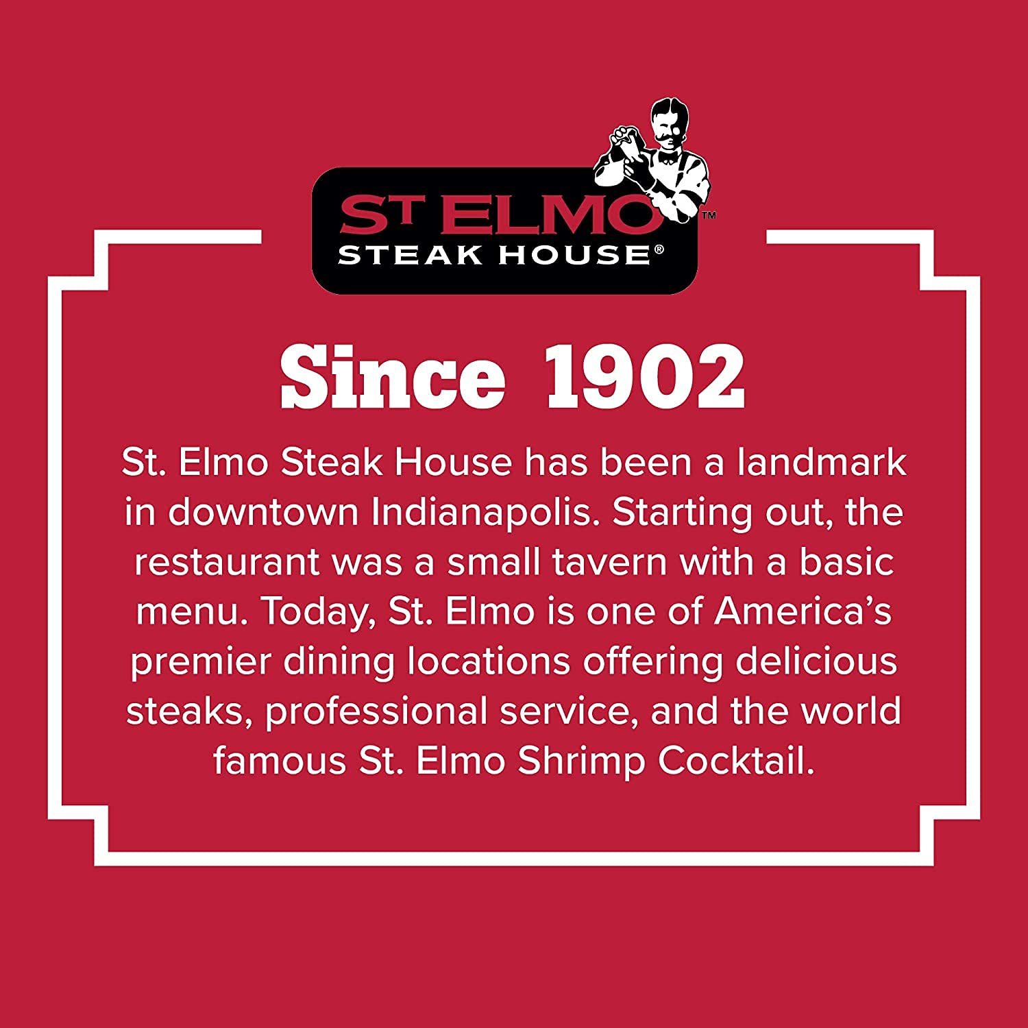 St. Elmo steak house Cocktail Sauce, Extra Spicy Seafood Sauce and Cocktail Sauce for Shrimp, 12 Fl Oz, Pack of 2