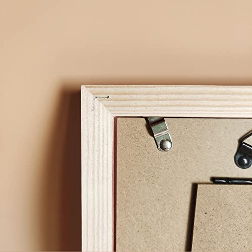 KELE MODEL 6x6 Picture Frames Black. Solid Wood Frame. Set of 2. Plastic Panel (Film Needs to be Removed) Table or Wall.Front Window Opening 5.5x5.5 inch.