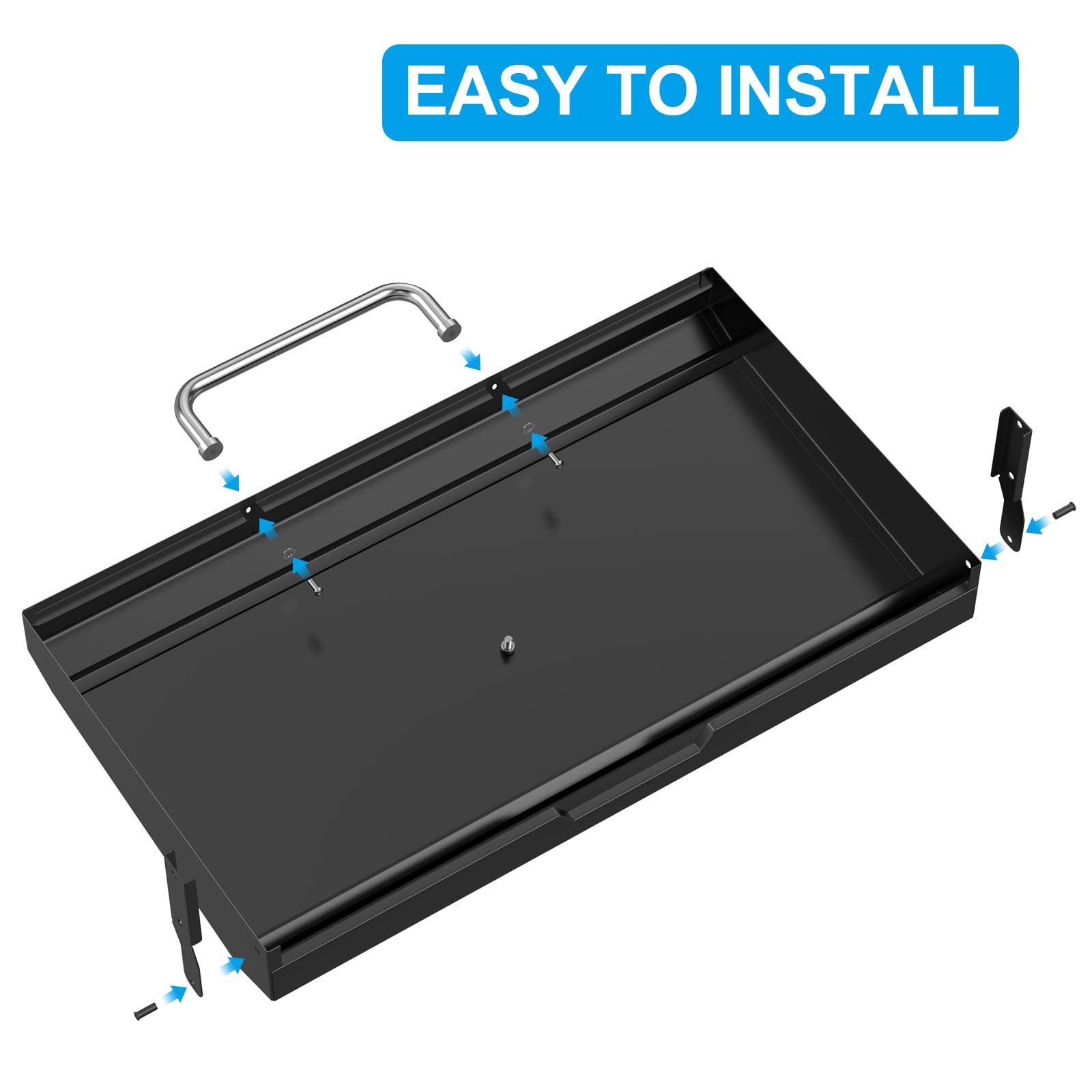 SafBbcue Griddle Hinged Lid for Blackstone 36 Inch Grill Griddle Top Accessories,36" Blackstone Griddle Hard Cover Hood with Thermometer for 36" Blackstone 1818 1825 1863 1866 Grill Griddle Lid Hinged