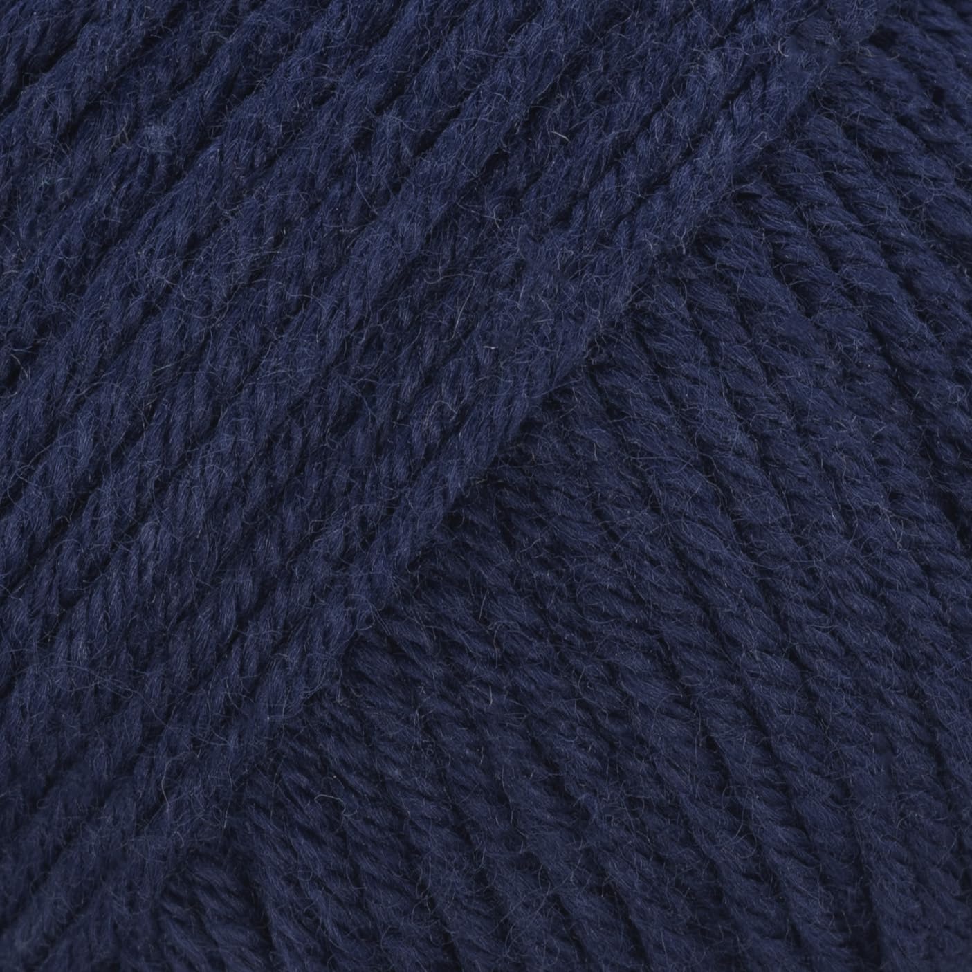 Estako Happy Cotton XL, (6 Skeins Pack) 50% Cotton 50% Acrylic Yarn, Soft, Medium Weight (4) for Crochet and Knitting (6 x 1.76 Oz) / (6 x 114 Yrds) (4210 - Navy Blue)