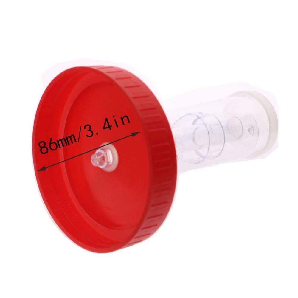 1PCS Mason Jar Lid with Airlock,Pickle Lid Mason Jar Airlock Lid Wide Mouth Pickle Lid for Home Kimchi Kit(Green)