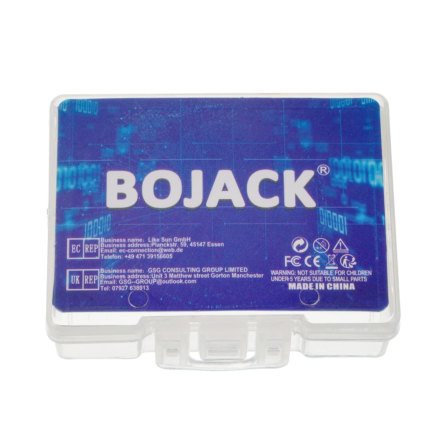 BOJACK AMI/Midi Fuse 125A High Current Fuse Bolt-on Fuse 125 Amp for Cars, Trucks, Construction Vehicles, Buses, Caravans (Pack of 3)