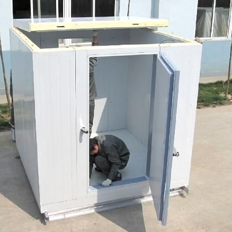Kolice Commercial Cold Room Freezer Room Fruit Keep Fresh Refrigerators-530 Cubic Feet, Temperature:-8℉, Size:138"x79"x79", Al-In-One Design