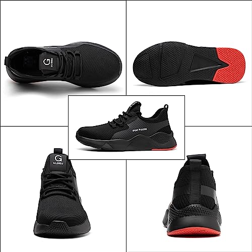 Waterproof Steel Toe Safety Shoe for Men Lightweight Slip Resistant Work Sneaker Comfortable Puncture Proof Indestructible Industrial Construction Zapatos Punta de Acero seguridad para Hombres trabajo