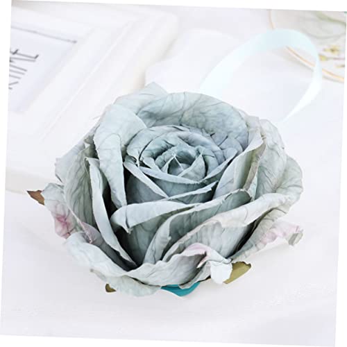 Alipis 2pcs Tie Backs Holders Rustic Curtain Tiebacks Flower Holdback Buckles Flower Buckles for Curtain Flower Curtain Clips Curtain Fastener Tieback Magnetic Curtain Lace up Wire Rope