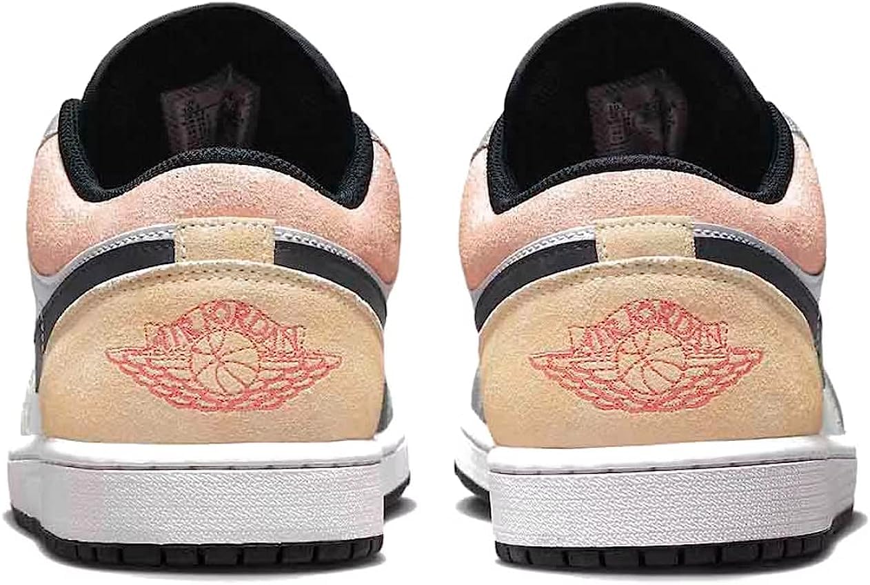 Nike Air Jordan 1 Low SE Flight Club Men's Shoes Black/Magic Ember/White/Sundial DX4334 008 - Size 10