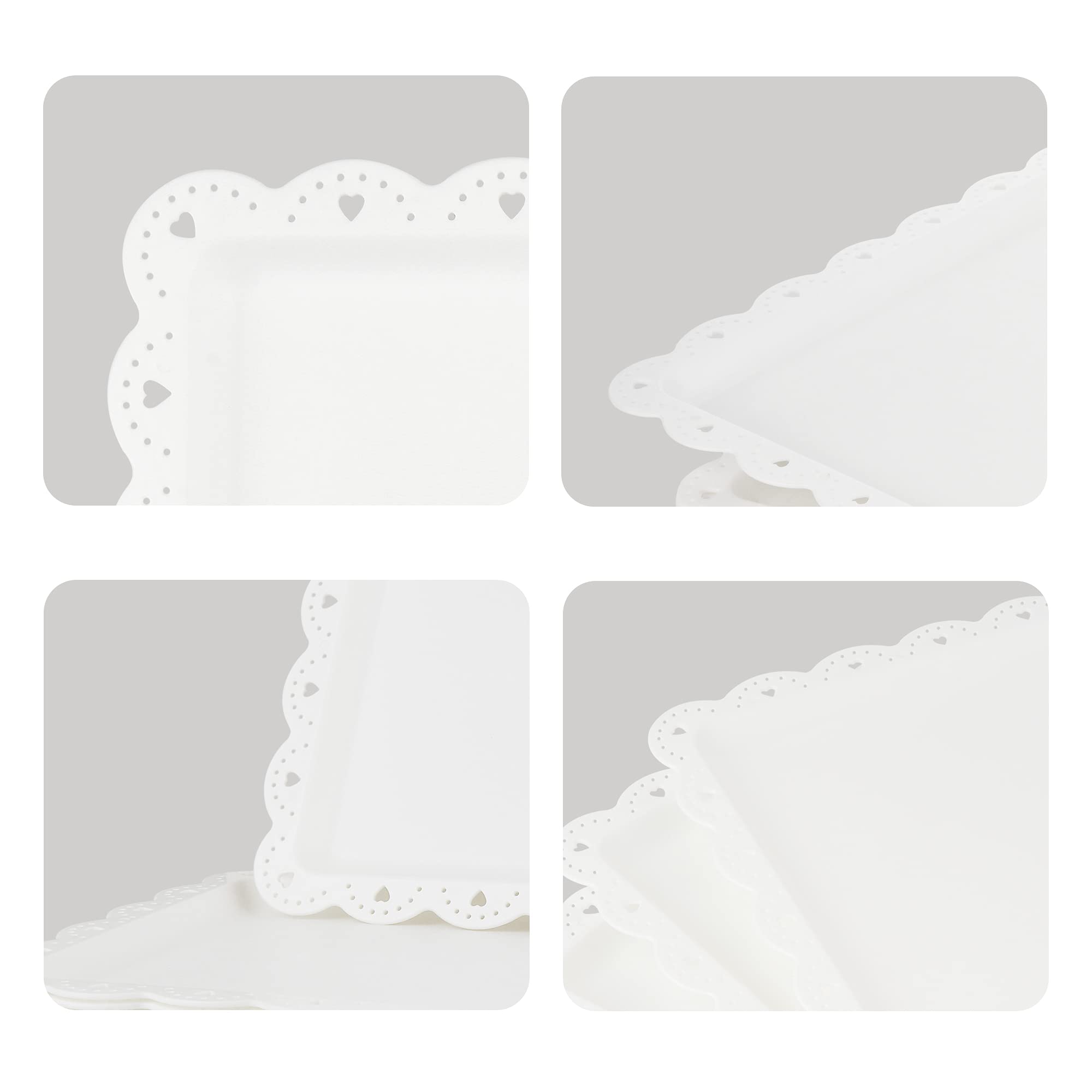 Big Party Must Haves: Pack of 15 NWK Cake Stand, Cupcake Stand Set, with 2X Large 2-Tier Cupcake Stands + 4X Large 3-Tier Cupcake Stands + 7 x Appetizer Trays +2 x Cake Pop Stands