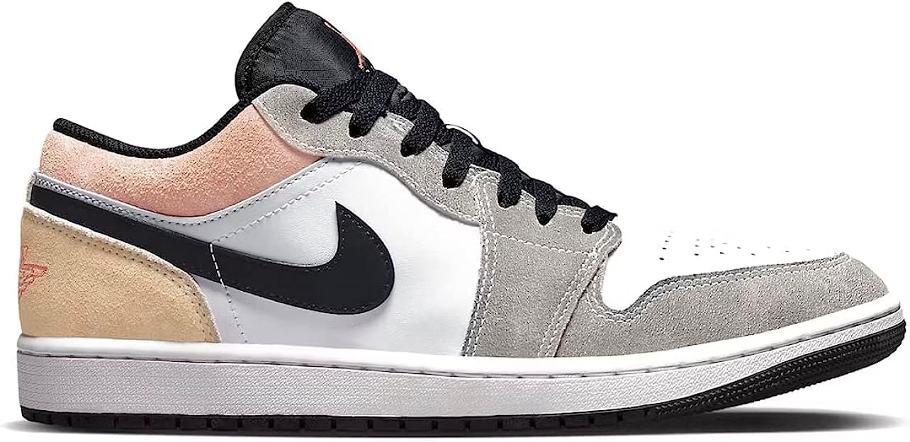 Nike Air Jordan 1 Low SE Flight Club Men's Shoes Black/Magic Ember/White/Sundial DX4334 008 - Size 10